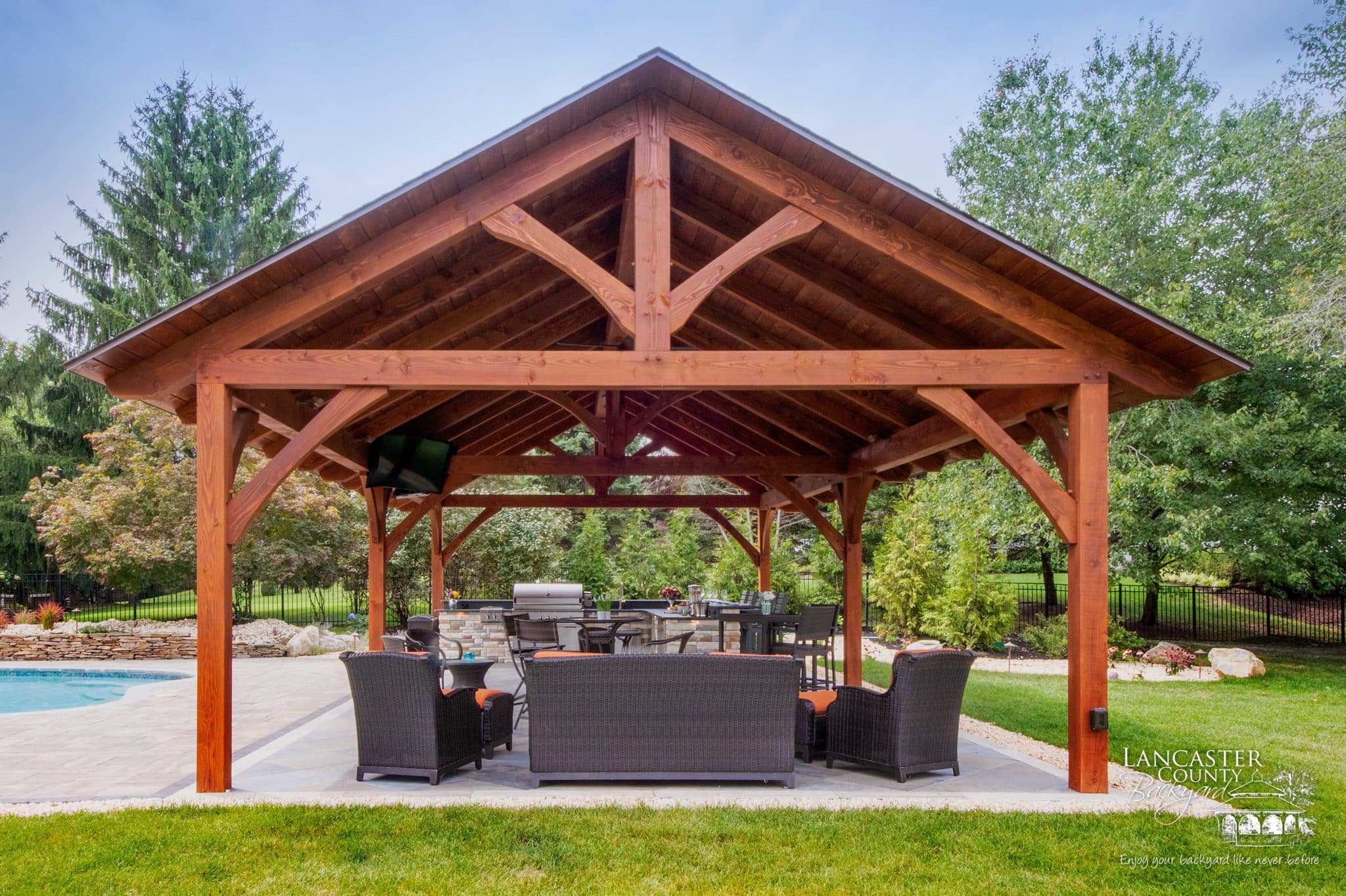 Timber Frame Pavilion Kits