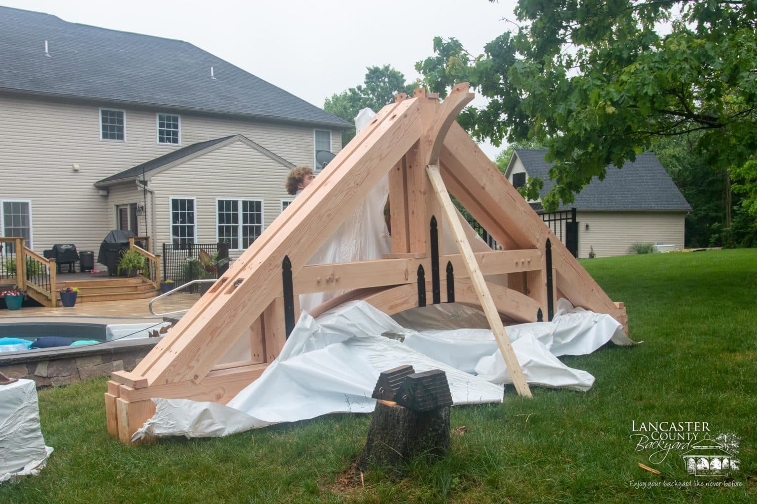 The Complete Guide to Timber Frame Kits | Lancaster County Backyard